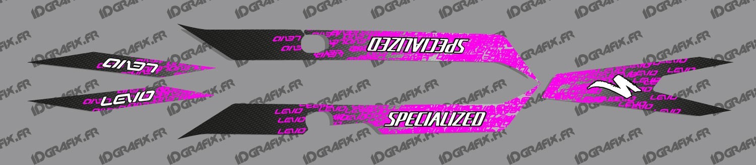 Kit deco LEVO Edition Light (Pink) - Specialized Turbo Levo