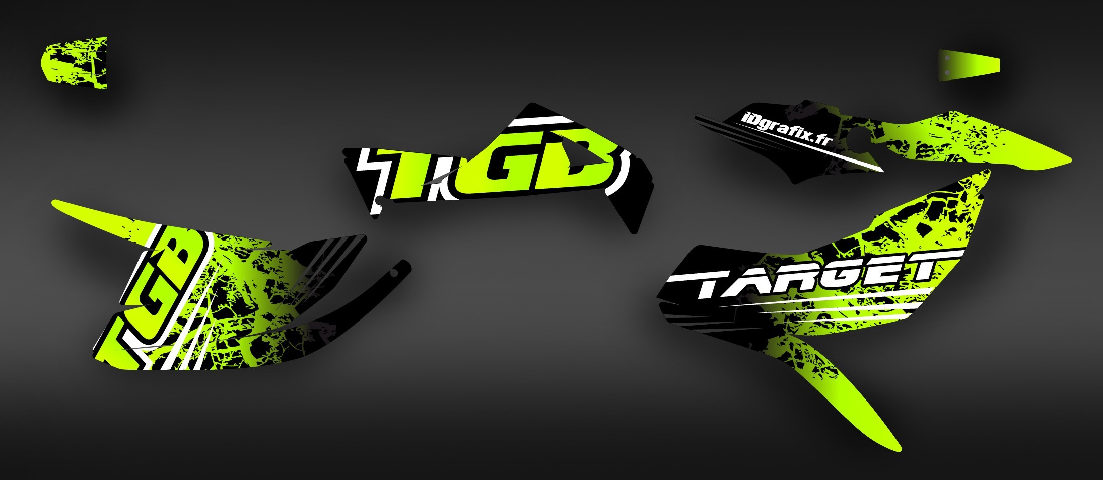 Kit decoration TGB Edition Green (Full) - IDgrafix - TGB Target