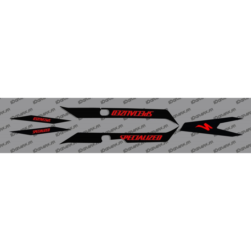 Kit déco Black Light (RED)- Specialized Turbo Levo - Idgrafix