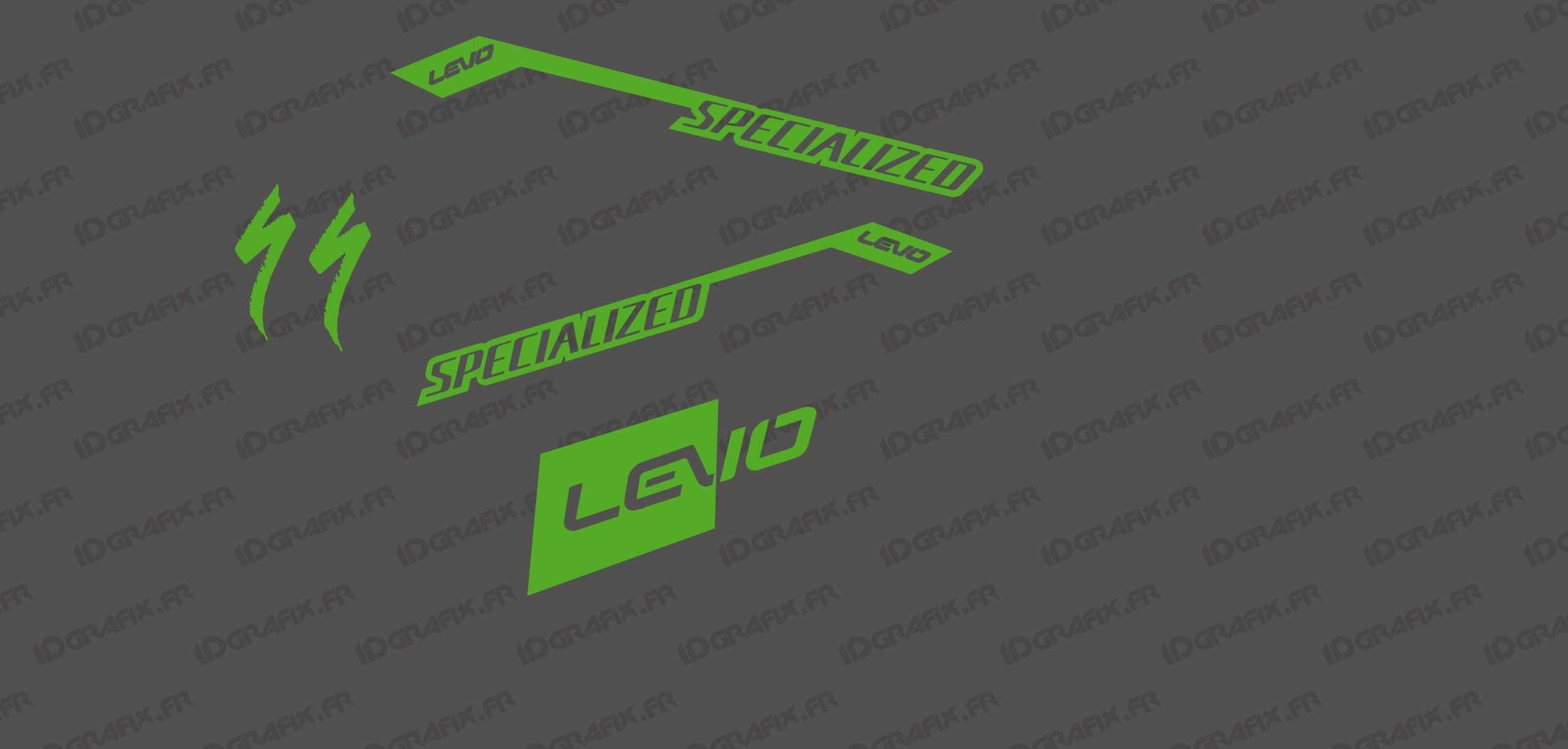 Kit déco RaceCut Light - Specialized Turbo Levo - Idgrafix