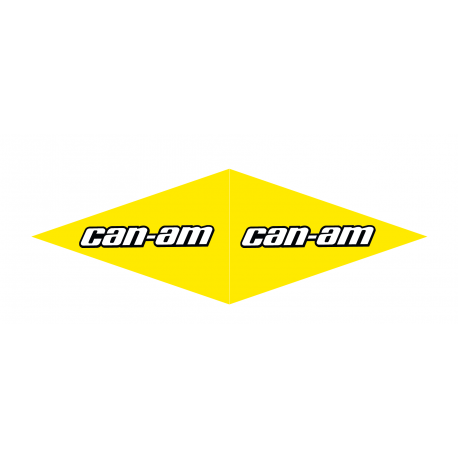 Lot 4 Stickers Can Am (long 1 m - largeur 12cm) - Idgrafix