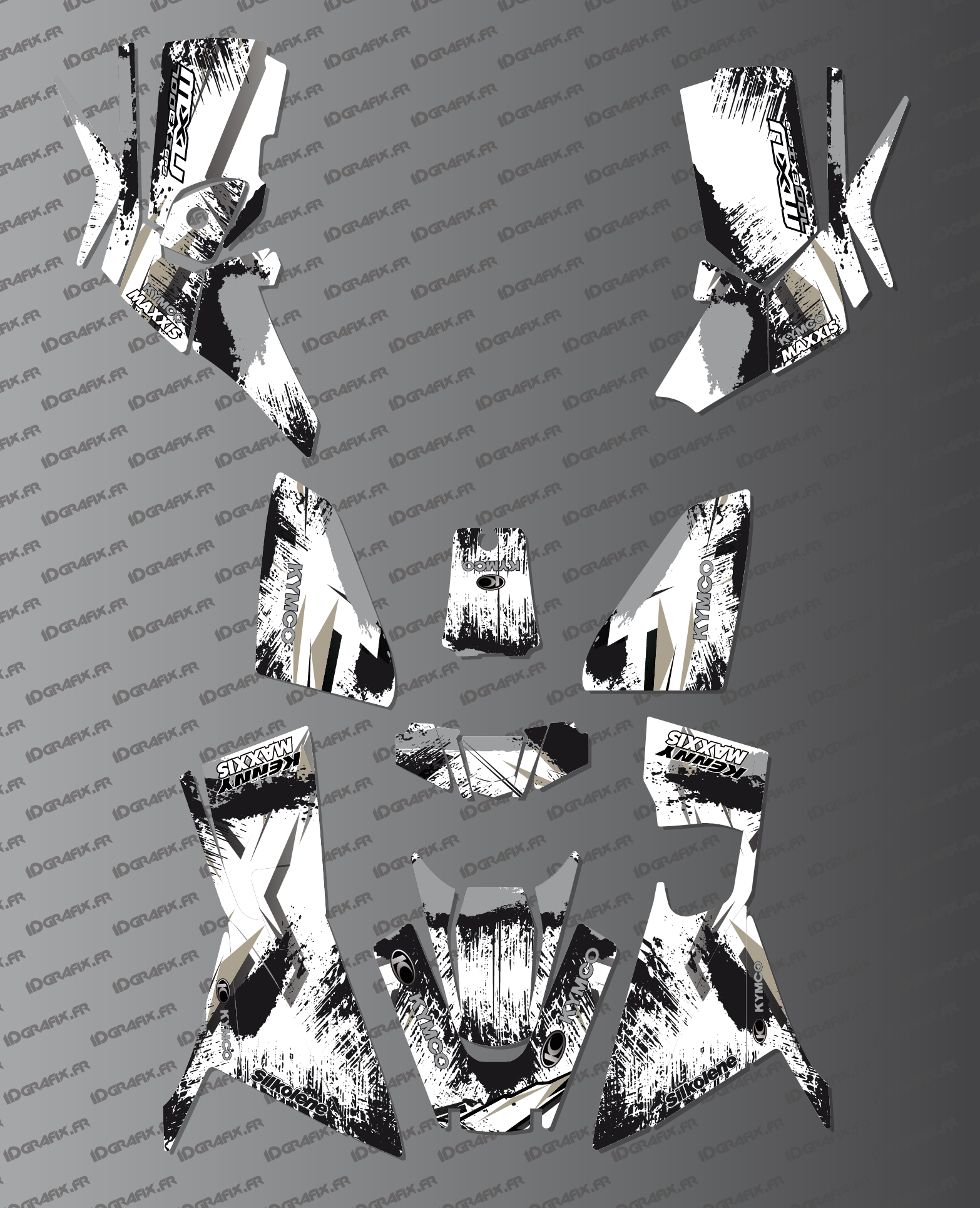 Kit Deco OSpeed edition Full (Grey) - Kymco 700 MXU (after 2019) Kit Deco OSpeed edition Full (Grey) - Kymco 700 MXU (after 2019)
