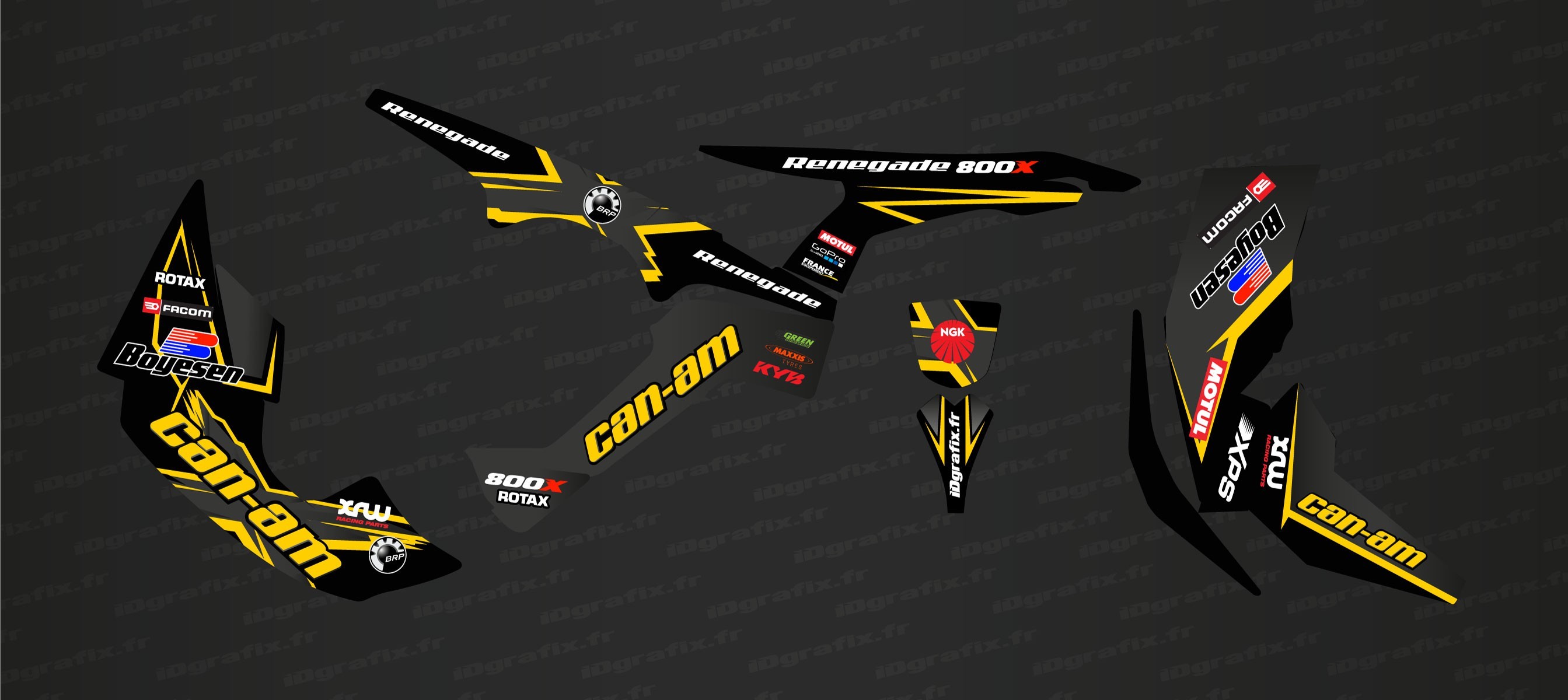 Stickers Additional Camo OUT G2