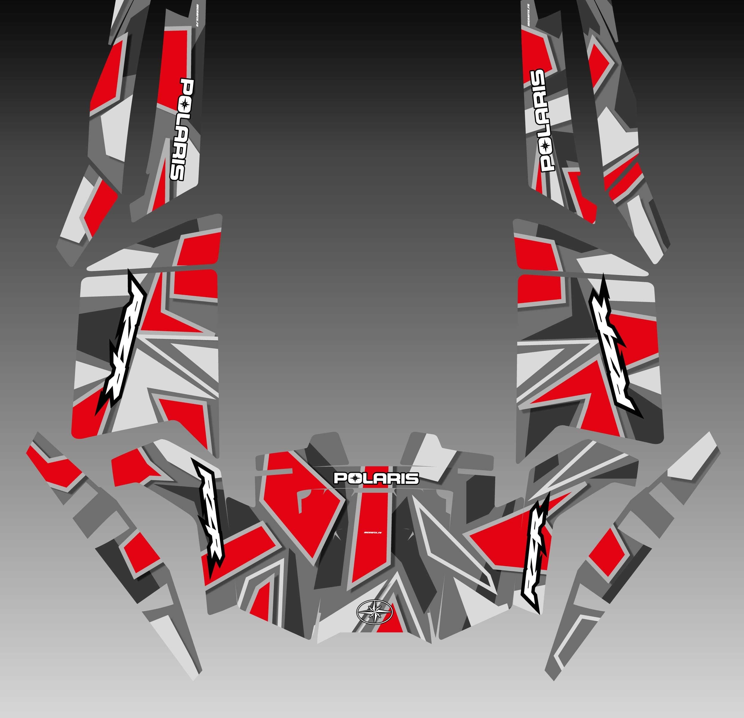 Sticker for Roof RZR 1000 Turbo