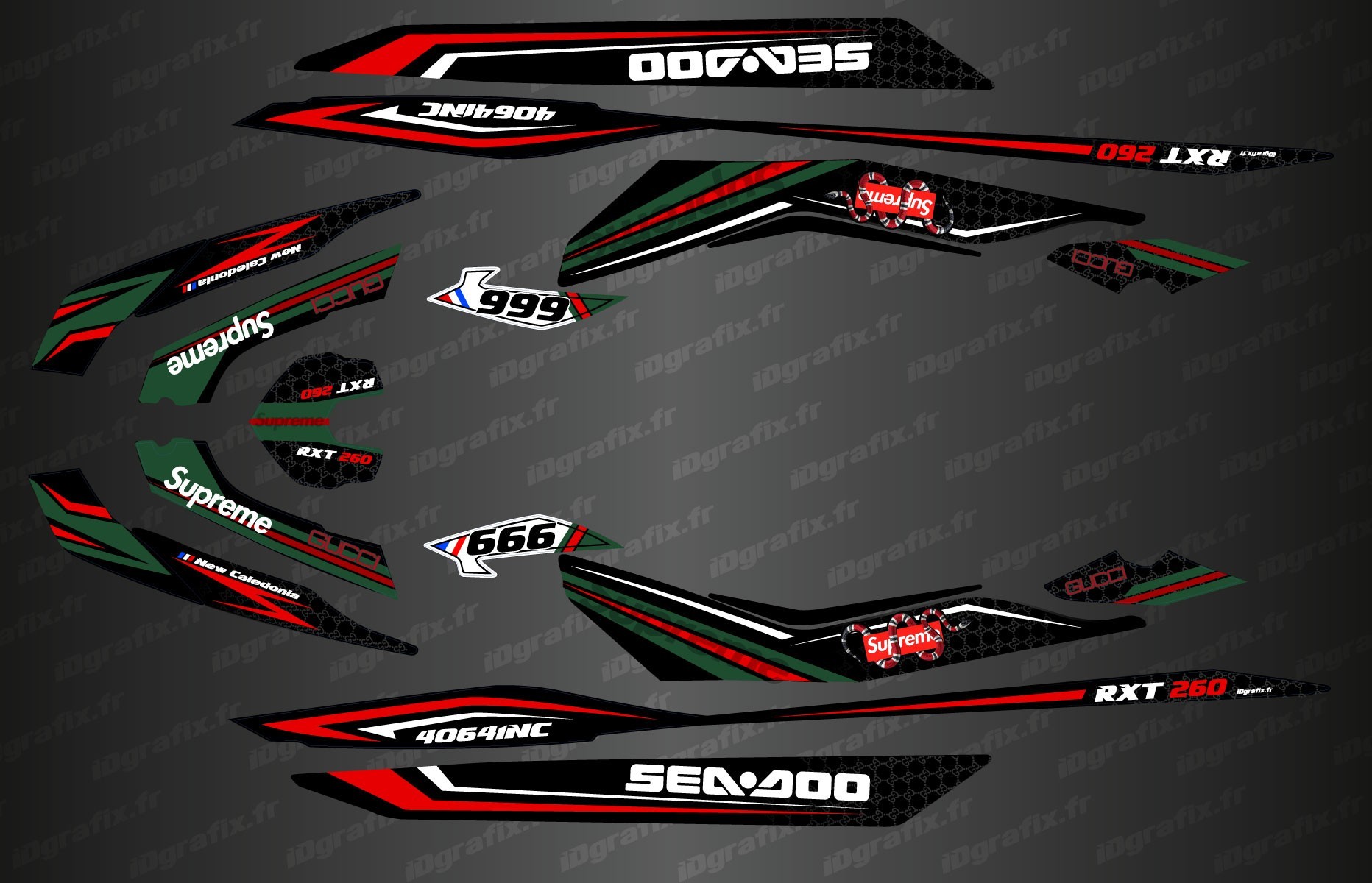 Sticker Reprint SXR 800 - M.
