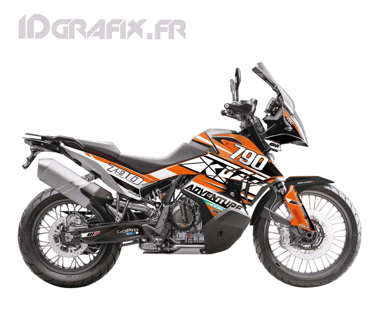Kit-deco-Rally Edition für KTM 790 - 890 Adventure - idgrafix