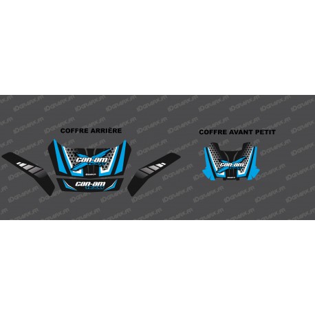 Kit décoration Limited Can Am (Bleu) - coffre origine Avant + Arriè...