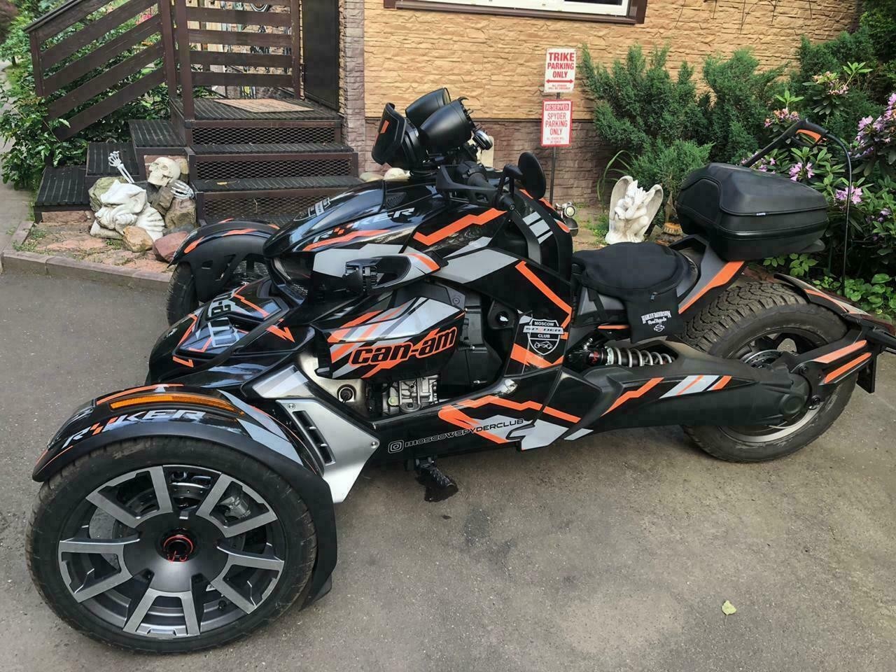 Kit décoration Factory Edition (Orange) - IDgrafix - Can Am Ryker 6...