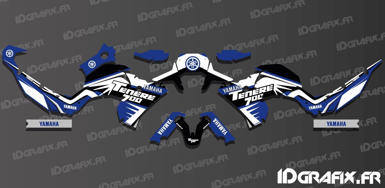 Factory Edition graphics kit (Blue) for Yamaha Ténéré 700 (after 2019)
