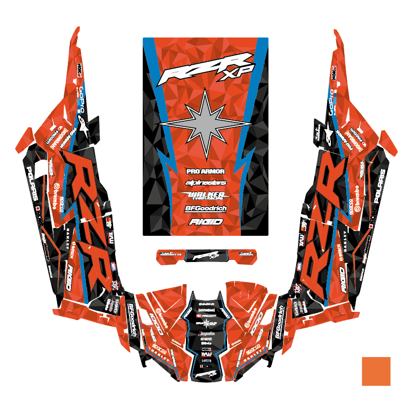 Sticker for Roof RZR 1000 Turbo