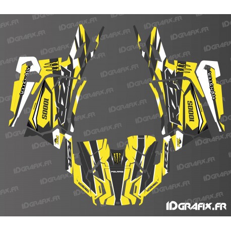 Kit decoration Monster Edition (Yellow) - IDgrafix - Polaris RZR Tr...