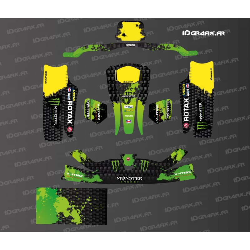 Kit deco Factory Edition Sodi Racing (White/Red) for Karting KG BUR...