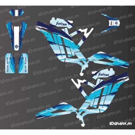 Kit decoration Splash Edition (Blue) - Surron Light Bee