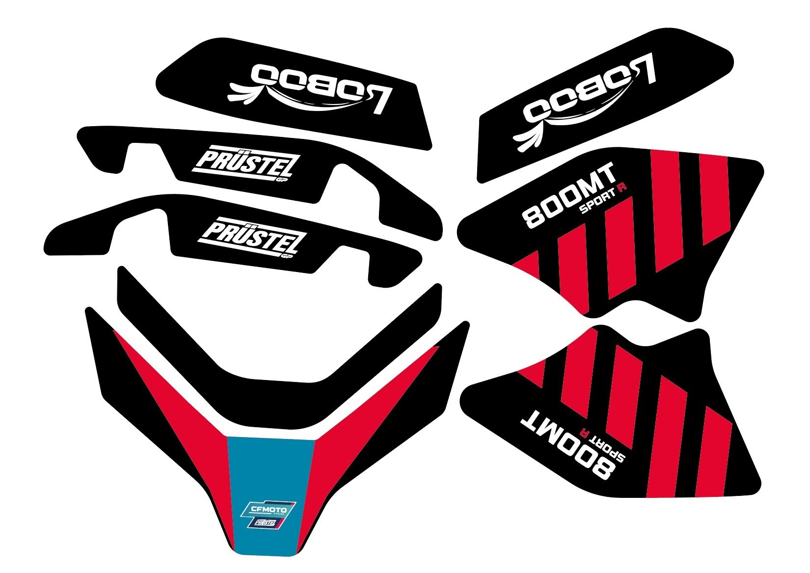 Sticker additional Reservoir MT09