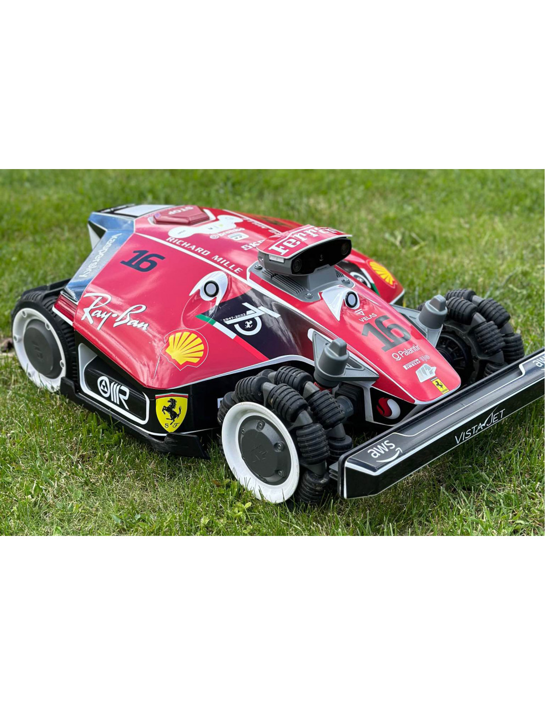 Adhesiu F1 Scuderia Edition - Robot de sega Mammotion LUBA 2 - I...