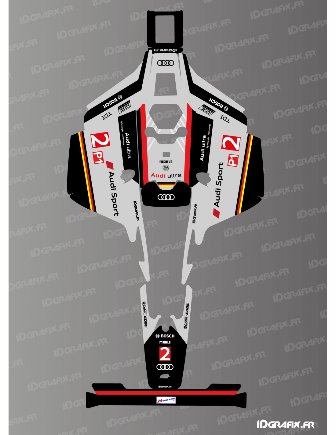 Audi Le Mans Edition Aufkleber – Mammotion LUBA 2